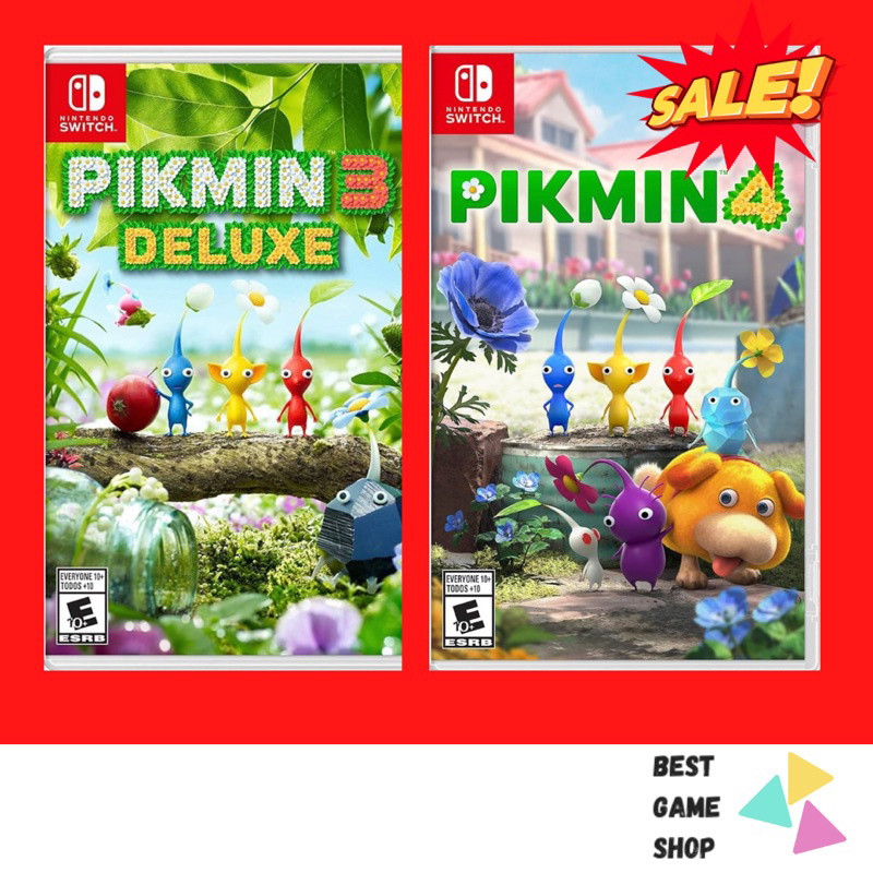 Pikmin 3 Nintendo Switch/ Pikmin 4 Nintendo Switch (สินค้าใหม่ มือ1 ...