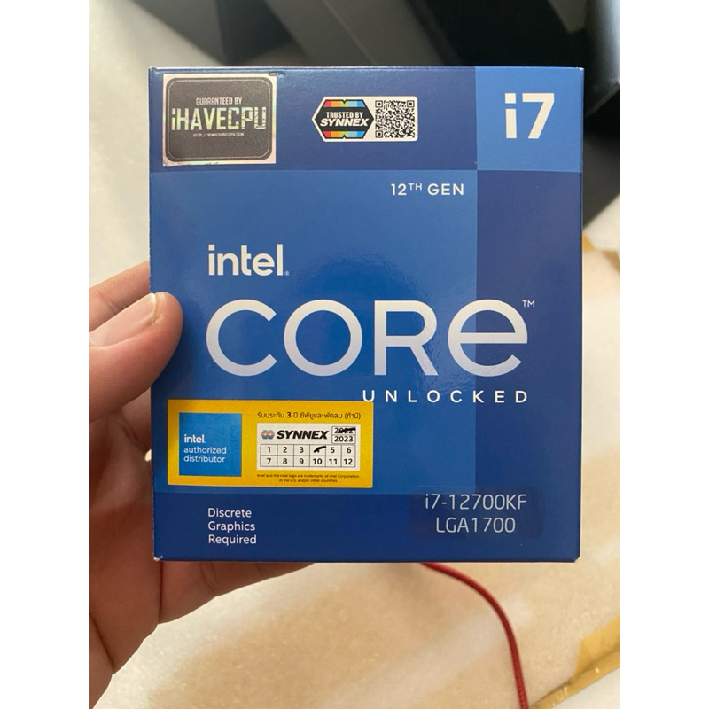 CPU INTEL i7 12700KF | Shopee Thailand
