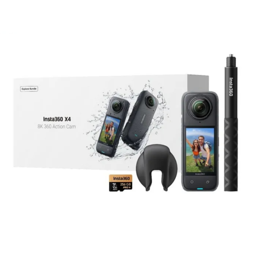 Insta360 X4 Explorer Bundle กล้องแอ็คชั่น (สีดำ) รุ่น INSTA-X401 ...