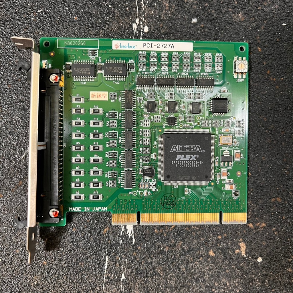 การ์ดดิจิทัลอินพุต/เอาต์พุต PCI-2727A (Digital I/O Interface Card) - สินค้ามือสอง | Shopee Thailand