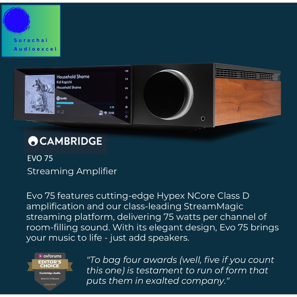 CAMBRIDGE AUDIO : EVO-75 Compact system All In One | Shopee Thailand