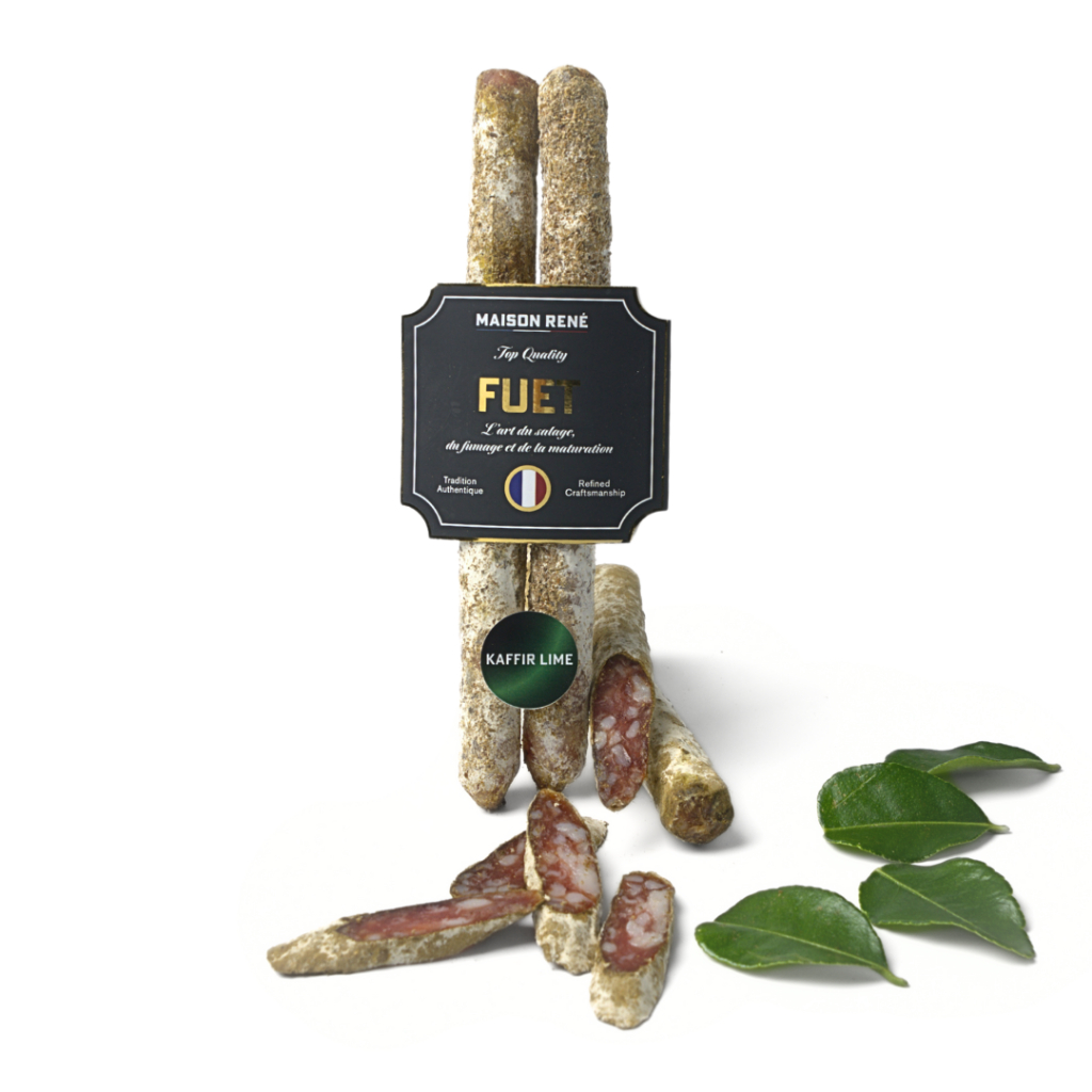 Fuet Extra with Kaffir lime 70g ไส้กรอกหมูฟูเอ็ต รสมะกรูด | Shopee Thailand