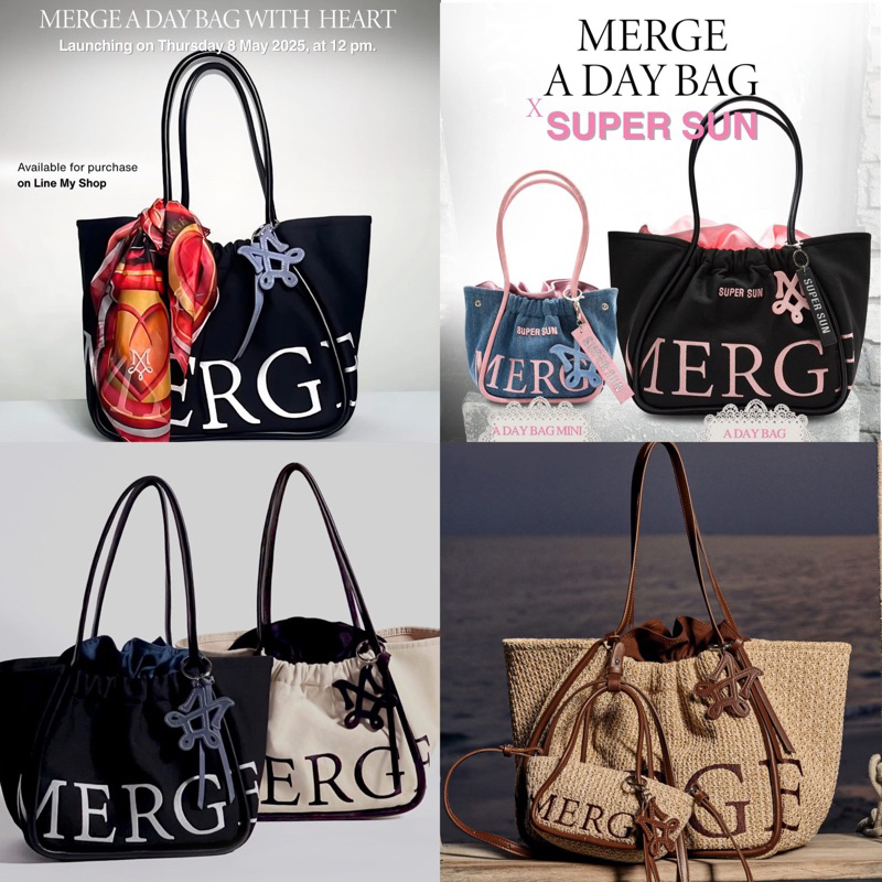 พร้อมส่ง ️Merge A Day Bag X Anan dayใหม่มือ1 แท้100% | Shopee Thailand
