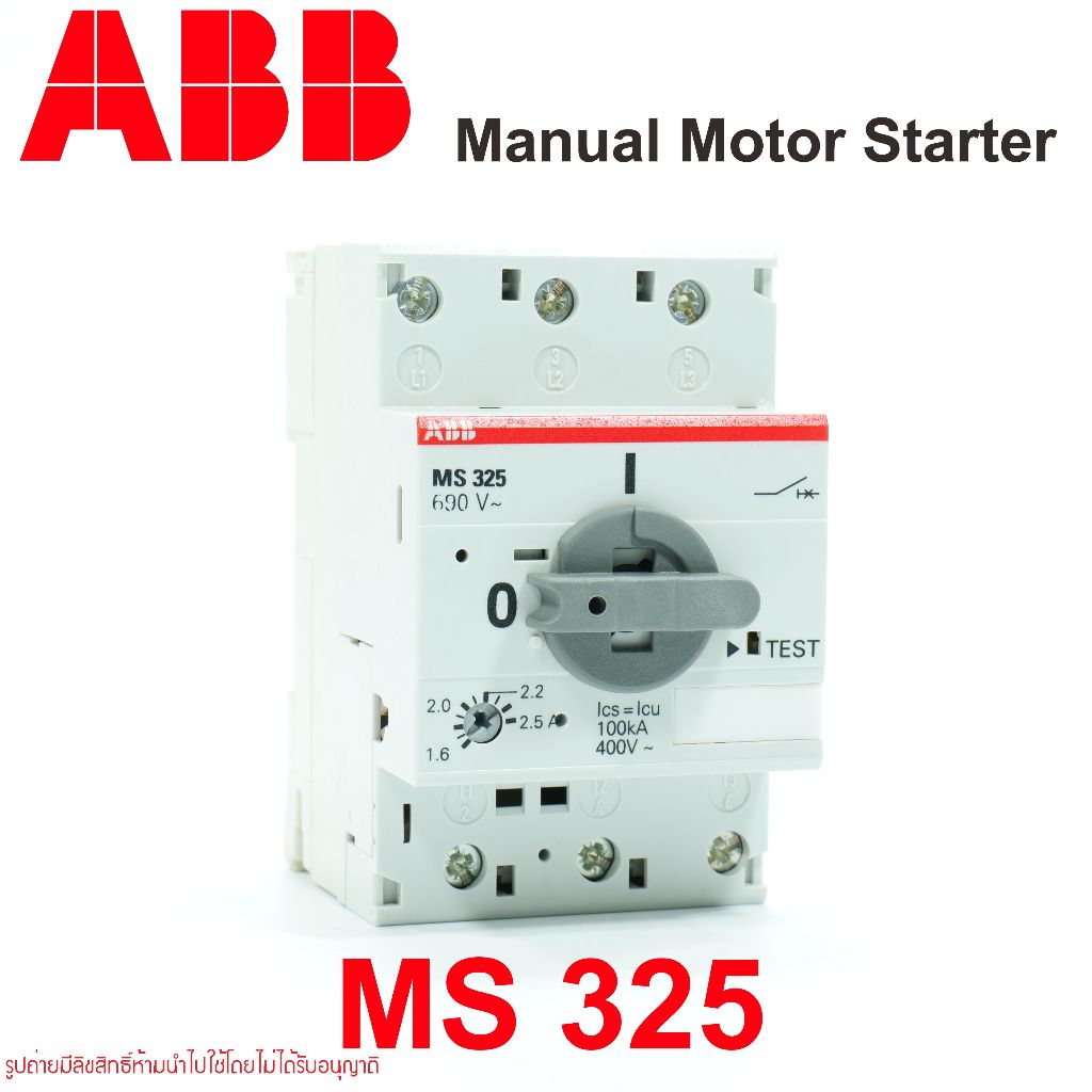 ABB MS325 ABB MS 325 MS325-0.25 MS325-0.4 MS325-0.63 MS325-1.6 MS325-4. ...