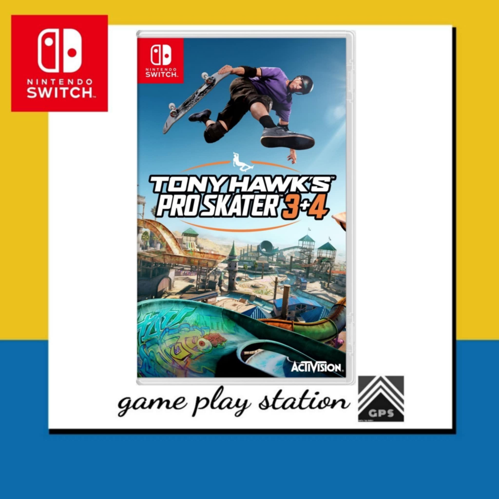 pre order nintendo switch tony hawks pro skater 3+4 ( english asia ...