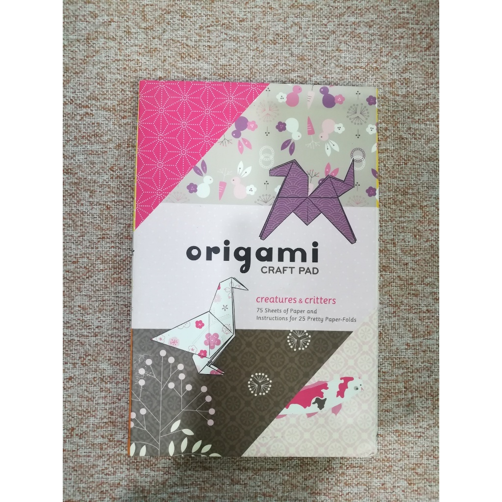origami CRAFT PAD : creatures & critters (A10) | Shopee Thailand