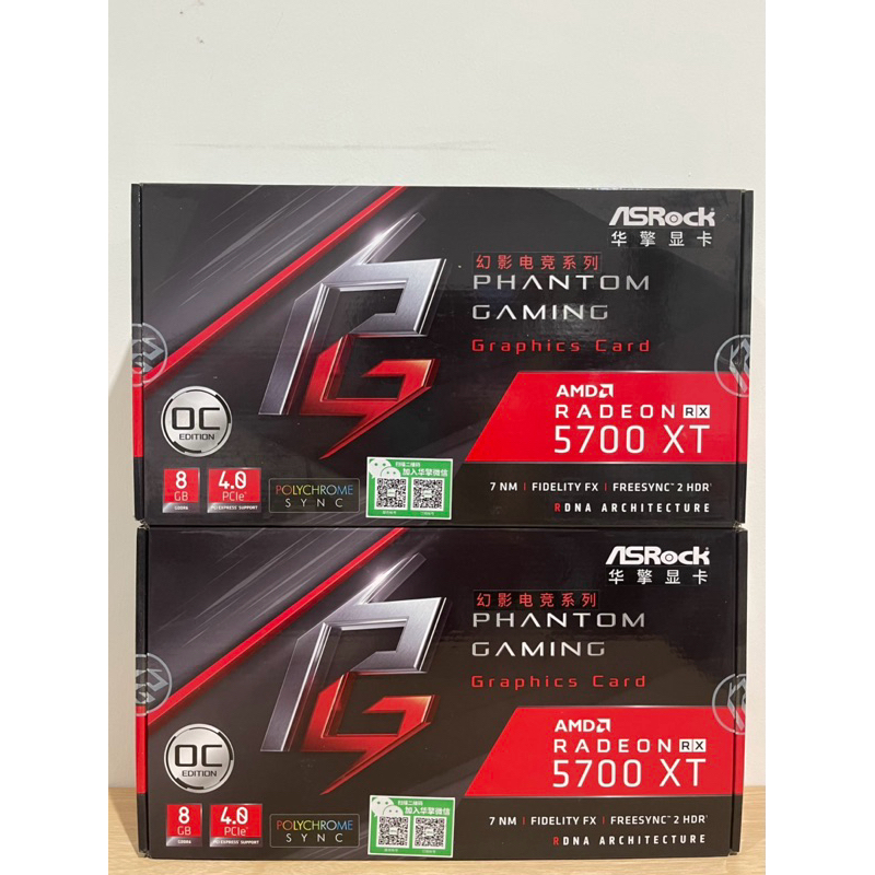 VGA (การ์ดแสดงผล) AMD Radeon™ RX 5700 XT Phantom Gaming D 8G OC - 8GB ...