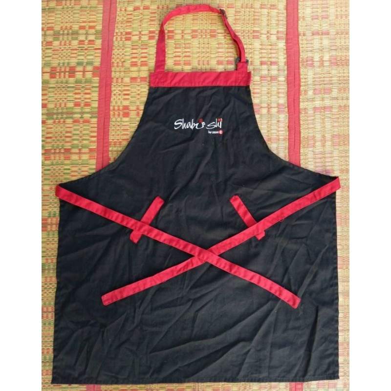 ผ้ากันเปื้อน Shabu Shi by Oishi | Shopee Thailand