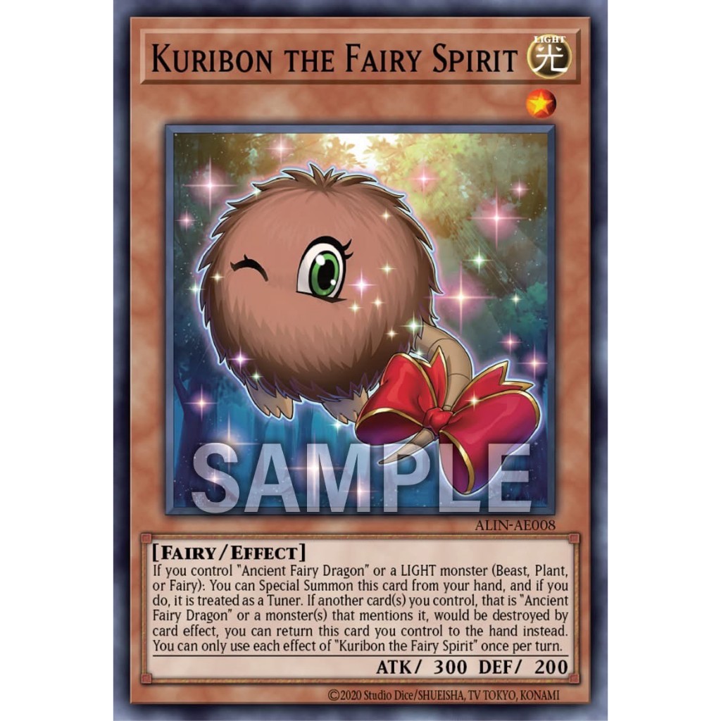 Yugioh Asia-Eng [ALIN-AE008] Kuribon the Fairy Spirit (Common) การ์ดยูกิแท้ถูกลิขสิทธิ์ | Shopee ...
