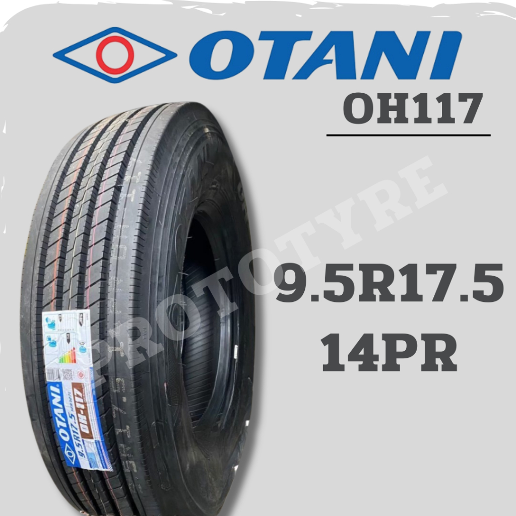 ยางรถบรรทุกเรเดียล 9.5R17.5 14PR ยี่ห้อ OTANI รุ่น OH117 | Shopee Thailand