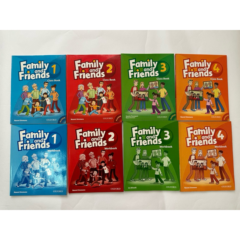 Family and Friends Class book and Workbook Oxford ชุด 2 เล่ม หนังสือ ...