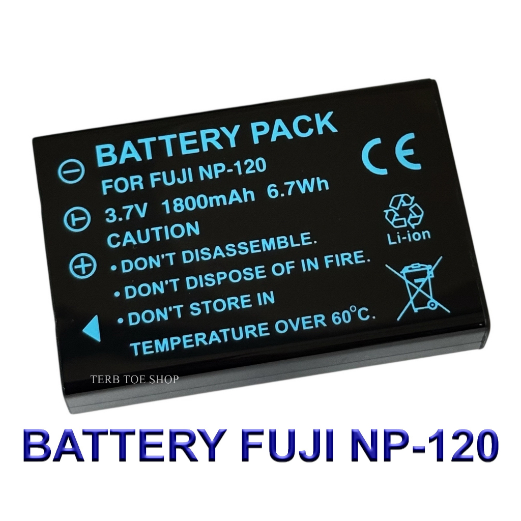 FNP120 / NP120 / FNP-120 / NP-120 Camera Battery For Fujifilm FinePix ...