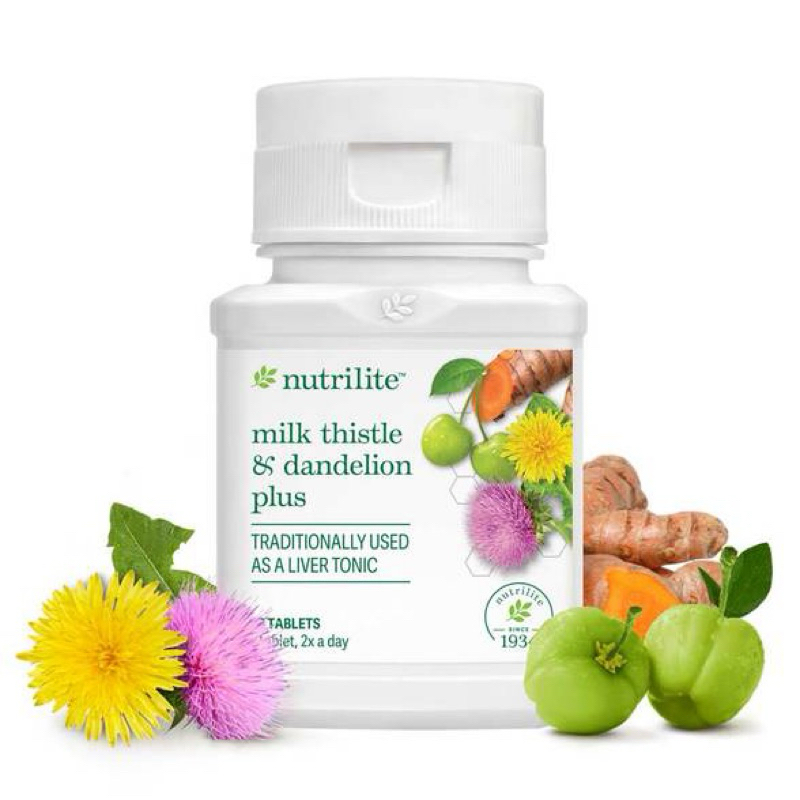 Nutrilite Milk Thistle and Dandelion Plus นิวทรีไลท์ มิลค์ทิศเทิล ล้าง ...