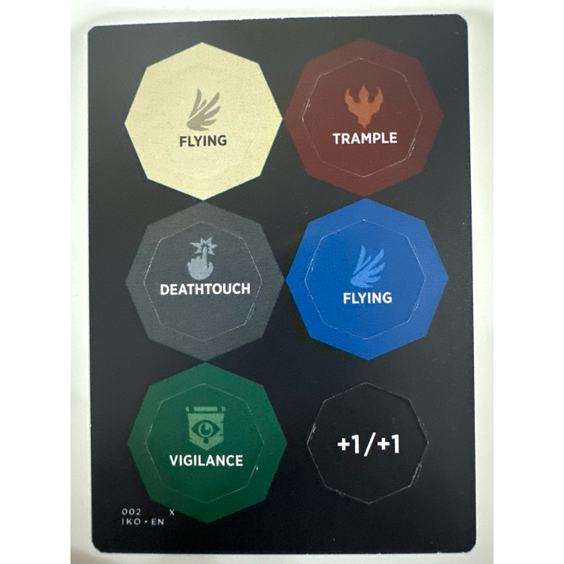 MTG Counter กระดาษแสดงความสามารถ หน้าหลัง ของแท้พร้อมส่ง Magic the ...