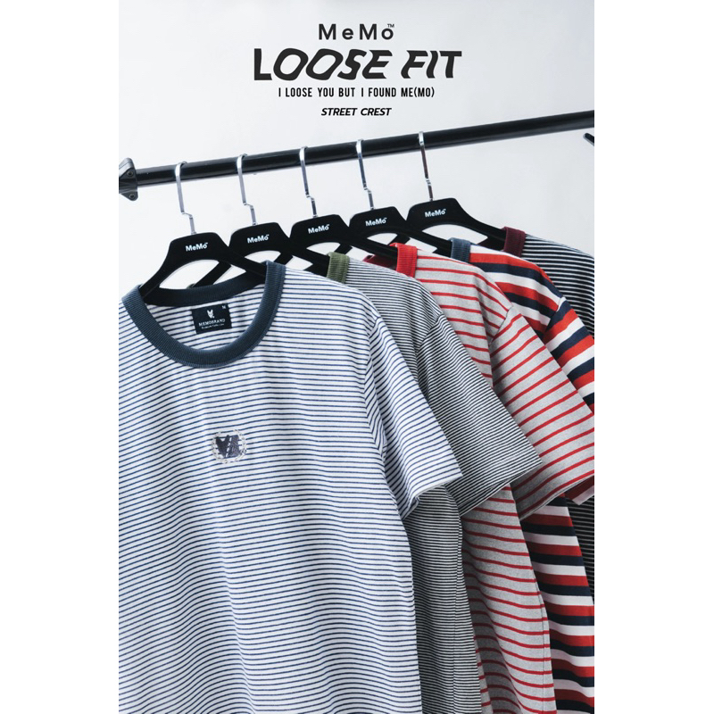 🦊MEMO Clothing 🦊 รุ่น : Street Crest เก็บเงินปลายทาง | Shopee Thailand