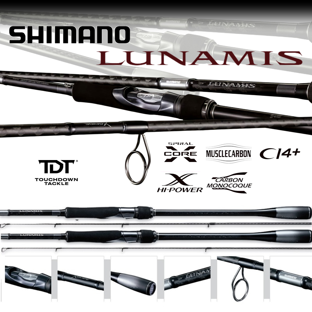 SHIMANO LUNAMIS คันสปินซีแบสคุณภาพสูง ดีดเด้ง เบาหวิว *** ของแท้ 100% ** | Shopee Thailand