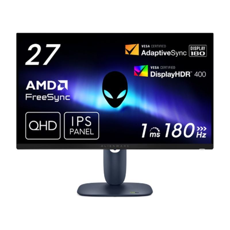 Alienware 27 Gaming Monitor - AW2725DM - 27" QHD (2560 x 1440), 180Hz ...