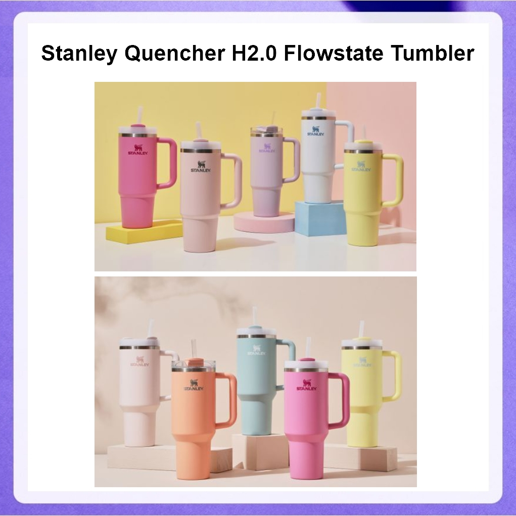 Stanley Quencher H2.0 Flowstate Tumbler 30 Oz (887ml), 40 Oz (1.18L) | Shopee Thailand