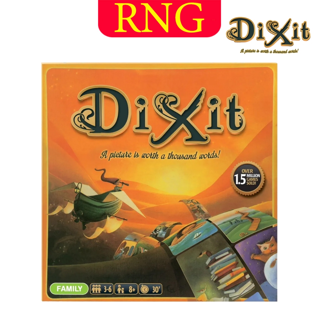 Dixit is a lovingly illustrated game of creativeguesswork, where your imagination unlocks the ...