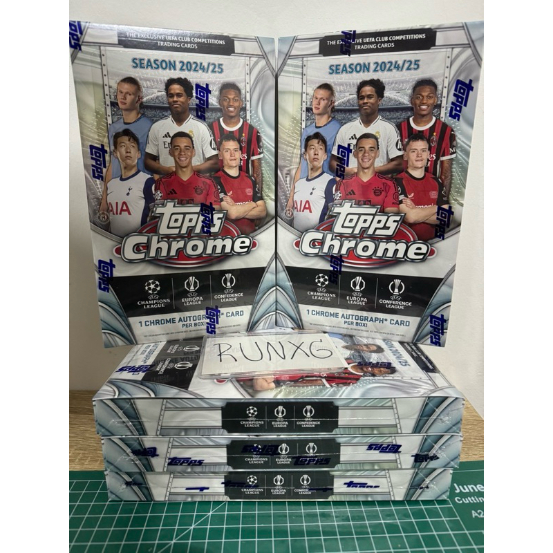 🚨พร้อมส่ง🚨 2024-25 Topps Chrome® UEFA Club Competitions Hobby Box | Shopee Thailand