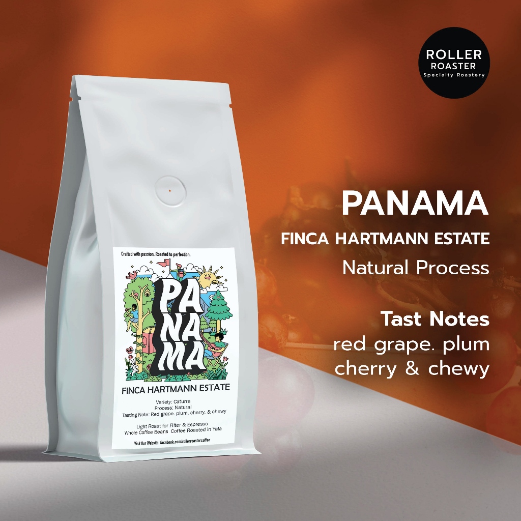 Panama Finca Hartmann Estate Natural กาแฟคั่วอ่อน กาแฟดริป | Shopee ...