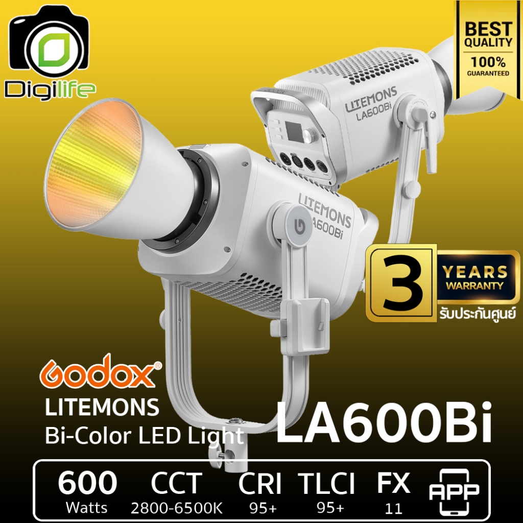 Godox LED Litemons LA600Bi ,600RGB 600W 2800-6500K Bowen Mount - รับ ...