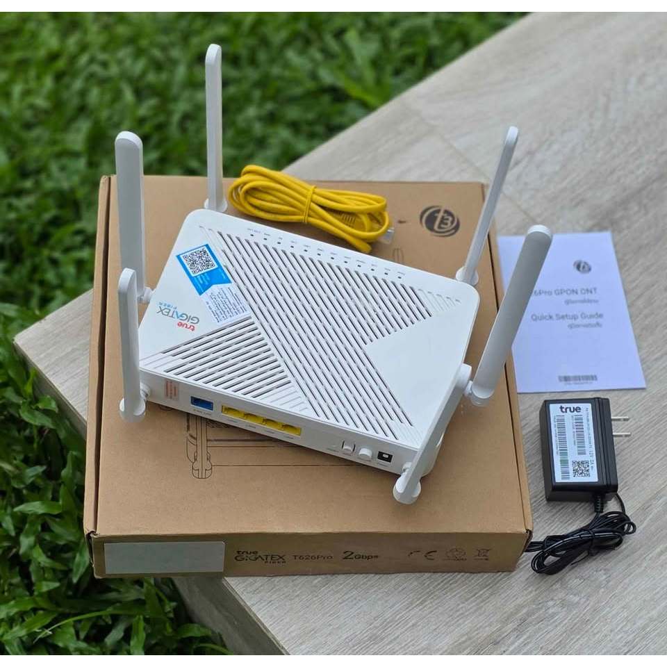 อุปกรณ์กระจายสัญญา Mesh Wifi6 TrueGigatex Fiber T626ProV2 Wi-Fi AX3000 ...