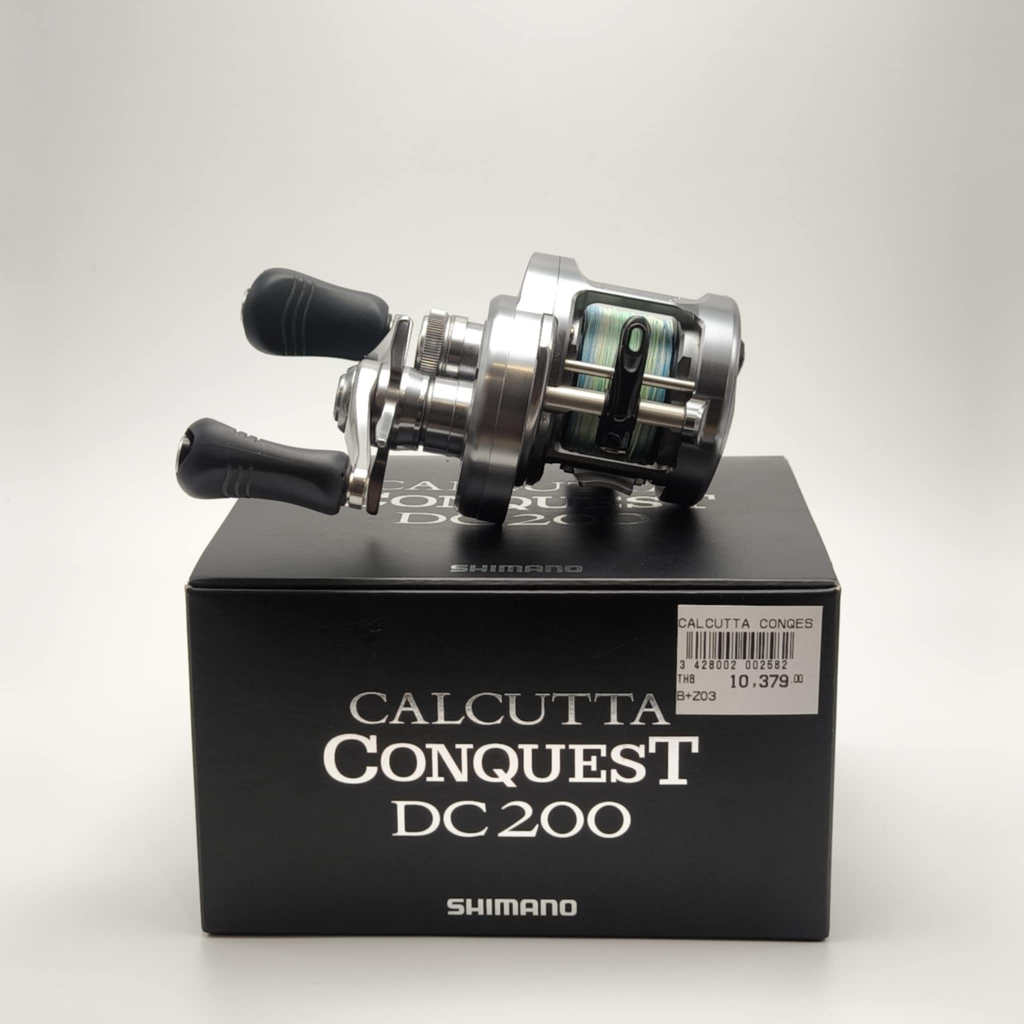 สินค้ามือสอง!! รอกตกปลามือสอง!! SHIMANO 19 CALCUTTA CONQUEST DC 200 | Shopee Thailand