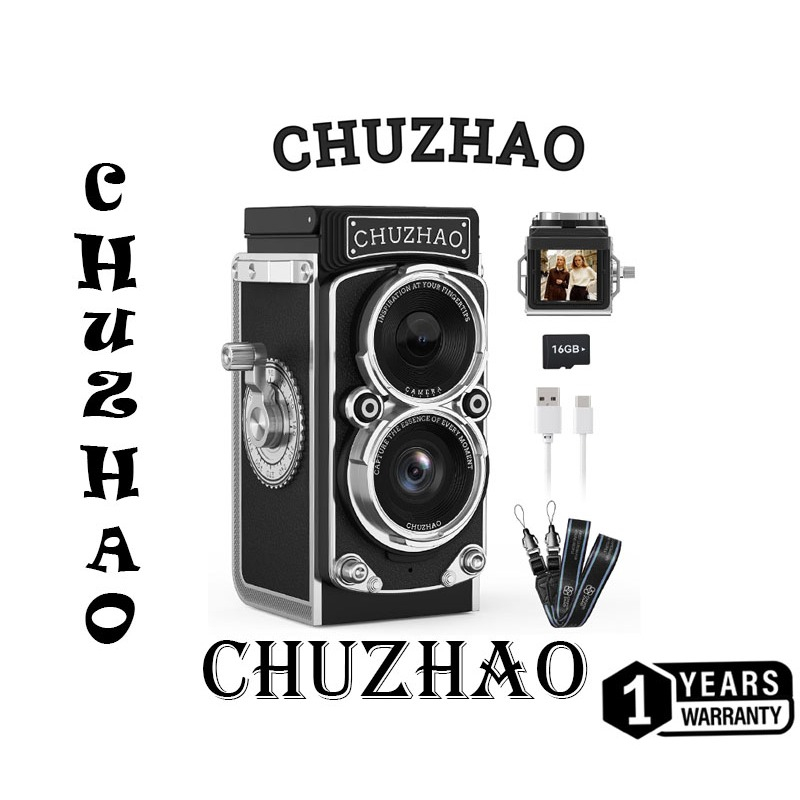CHUZHAO M1 กล้องดิจิทัล แถม Mem 16GB CHU ZHAO Vintage Mini Digital ...