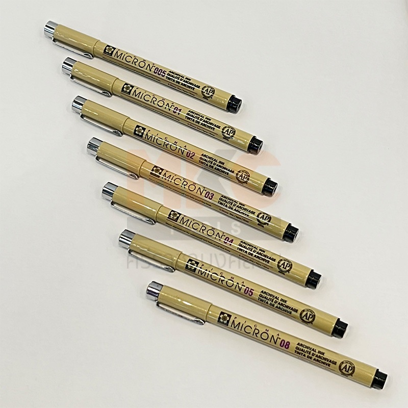 ปากกา PIGMA สีดำ XSDK มีหลายขนาด SAKURA | Shopee Thailand