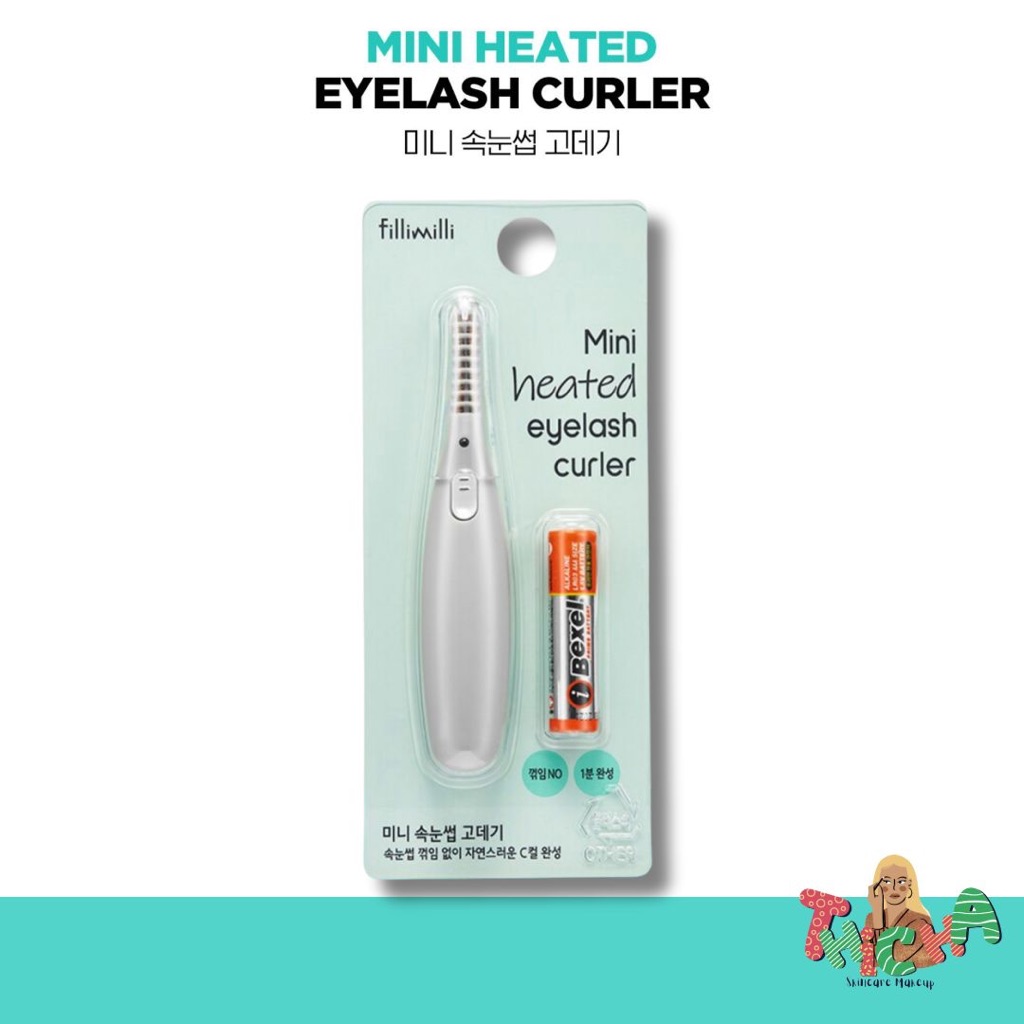 ใช้โค้ดวิดีโอลด Fillimilli Mini Heated Eyelash Curler ,Heating Eyelash ...