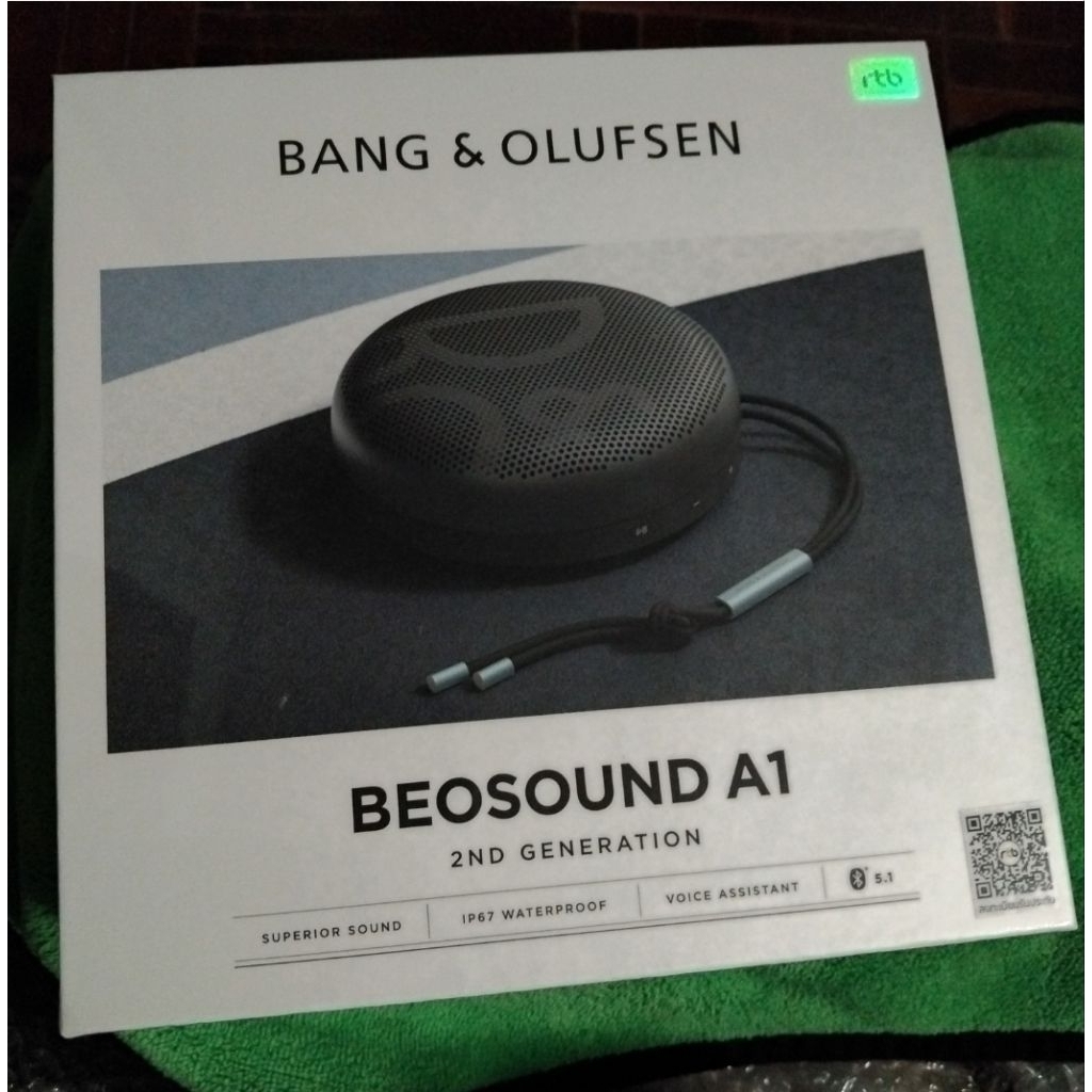 B&O Beosound A1 2nd Gen ลำโพงไร้สาย Anthracite Oxygen มือ1 ประกันศูนย์ไทย 2ปี ใส่โค้ดลดเพิ่ม ...
