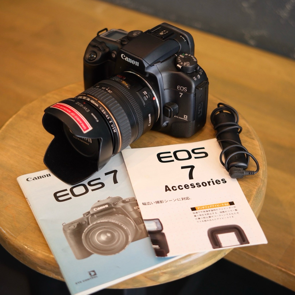 กล้องฟิล์ม Canon EOS7 + Canon ef 28-105 f3.5-56.6 ultrasonic | Shopee Thailand