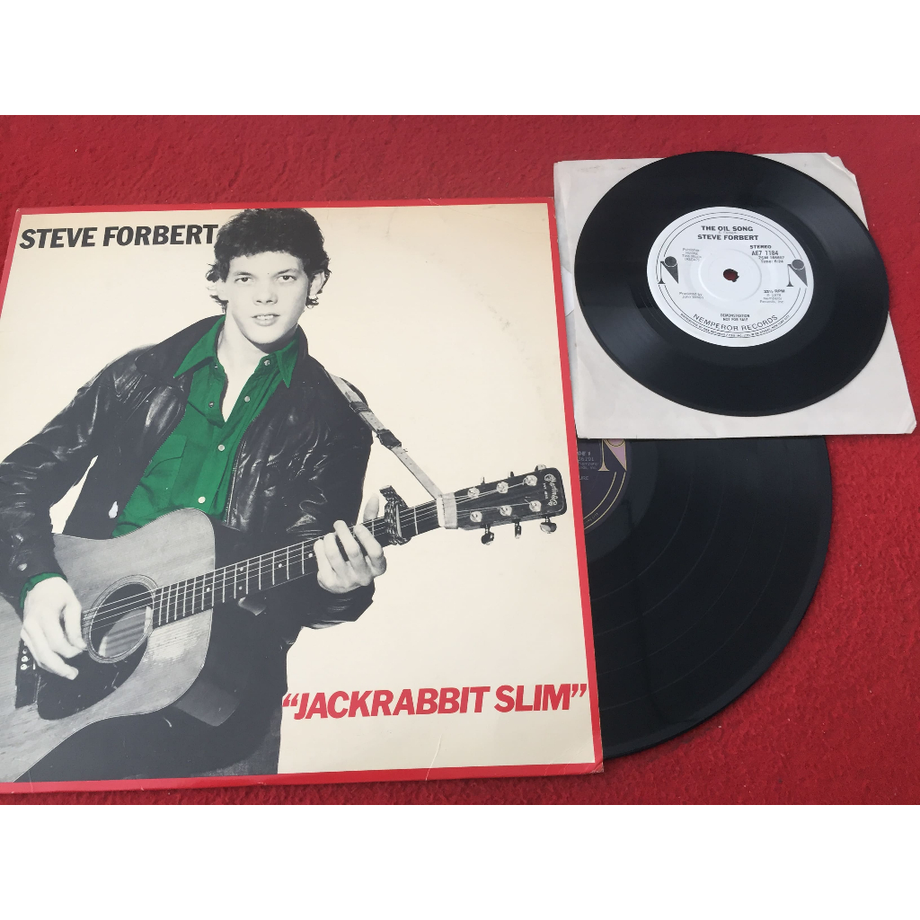 Steve Forbert - Jackrabbit Slim ขนาด 12 นิ้ว และ ขนาด 7 นิ้ว LP B201 ...