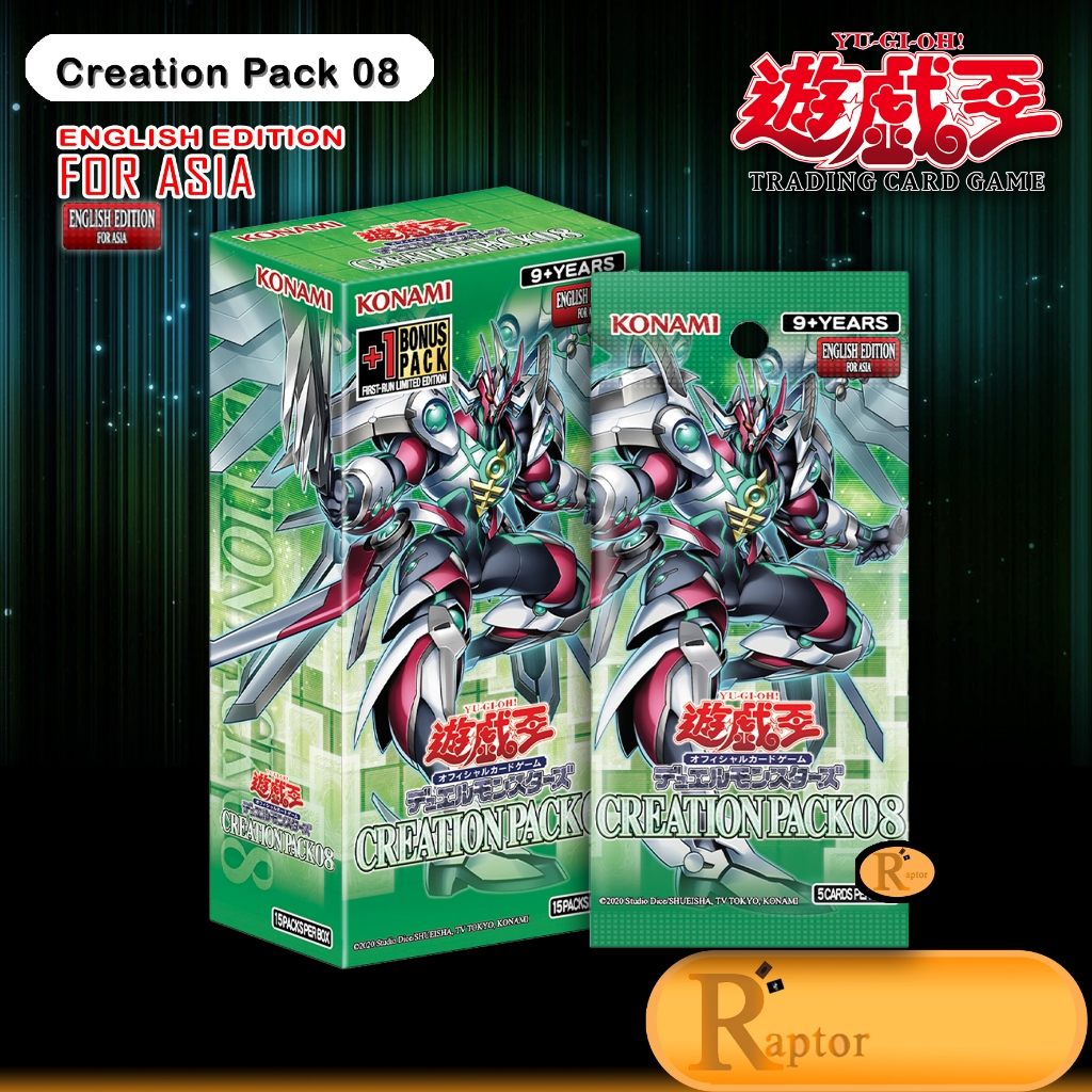 Creation Pack 08 [CR08] [Asian English] (Yu-Gi-Oh! : บูสเตอร์บ็อก ยูกิโอ ลิขสิทธิ์แท้ ภาษาอังกฤษ ...