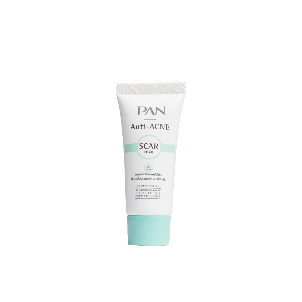 PAN Anti Acne Scar Cream 10 กรัม แพน แอนตี้ แอคเน่ สการ์ ครีม 10 กรัม ...