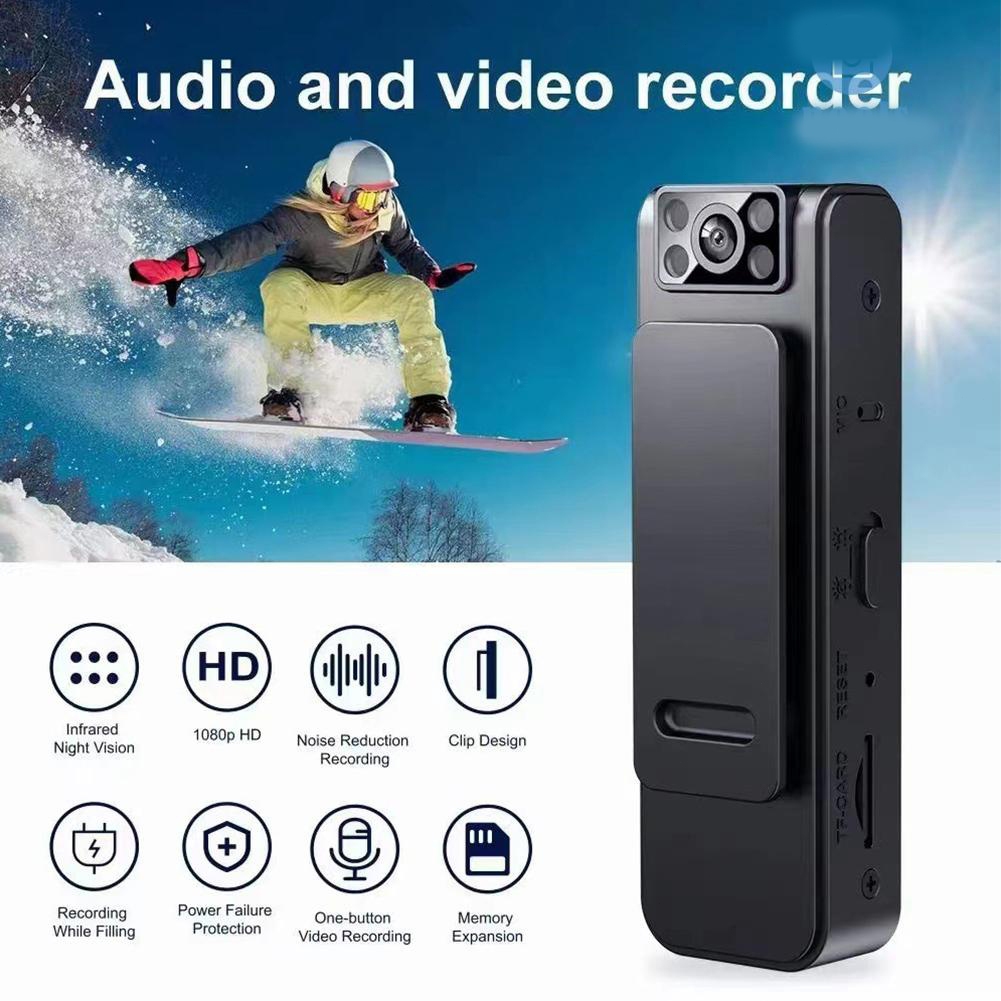 HD 1080P Wearable Mini Camcorder 130 องศามุมกว้างดิจิตอลกล้องไมโครโฟนใน ...