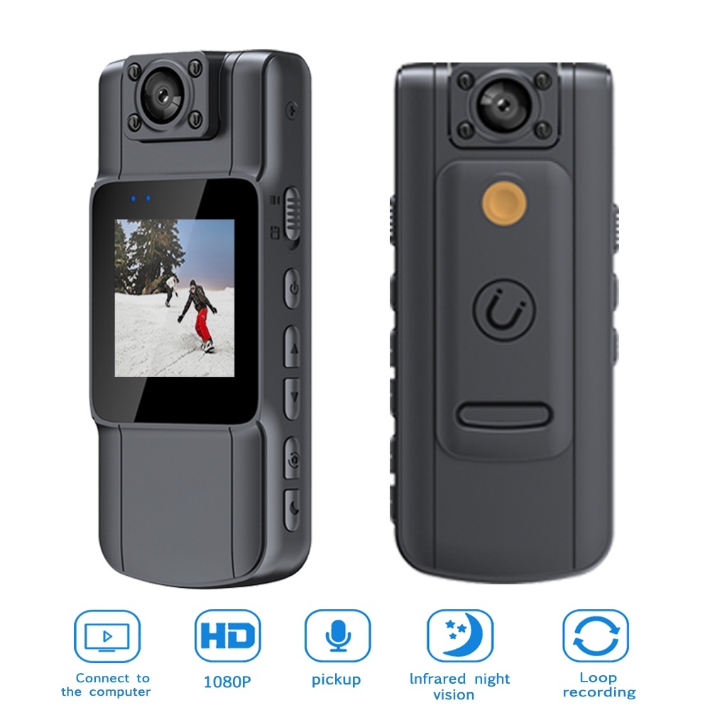L11 2K WiFi Action กล้อง IR Night Vision Body กล้องบันทึกวิดีโอการเฝ้า ...