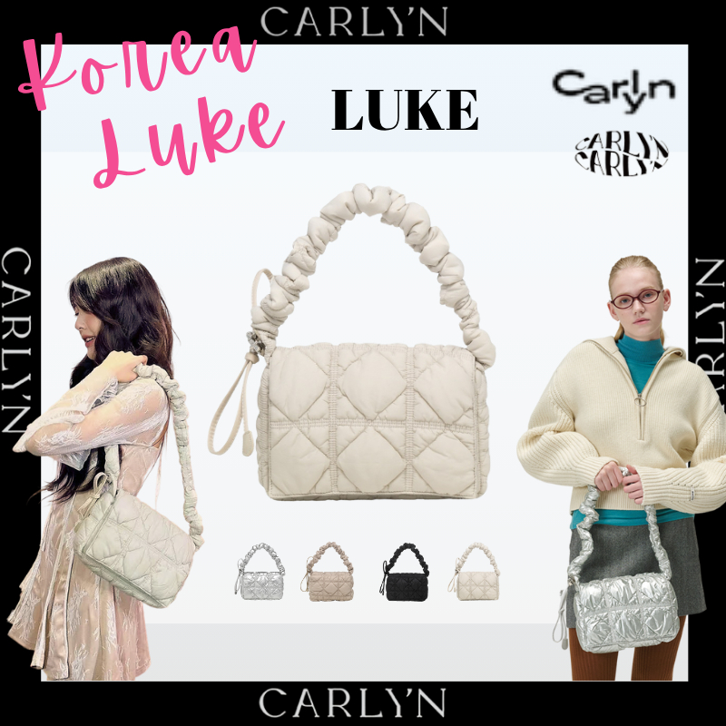 🛒🔥กระเป๋า Carlyn Luke bag ของแท้ในสต็อก shoulder bag สายสะพายไหล่ปรับ ...