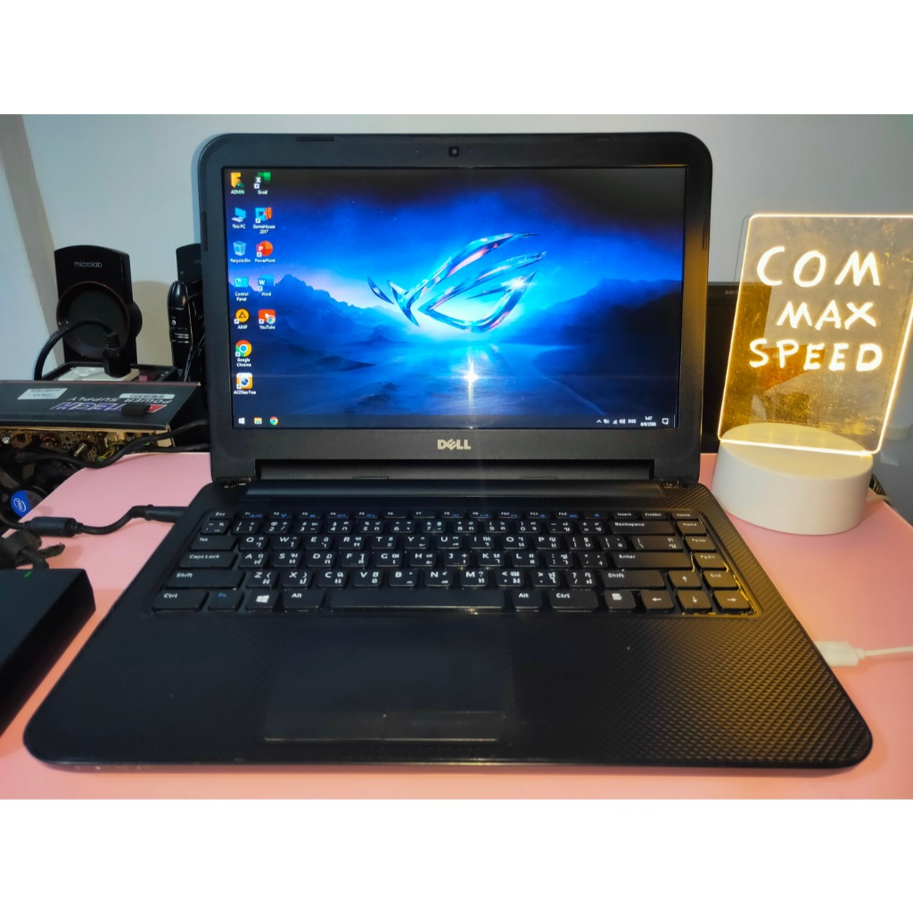โน๊ตบุ๊ค Dell Inspiron 3421 ซีพียู INTEL 2117U แรม 4GB HDD320GB การ์ดจอ ...