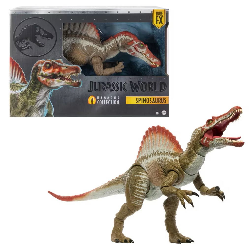 Mattel Jurassic World Hammond Collection Spinosaurus | Shopee Thailand