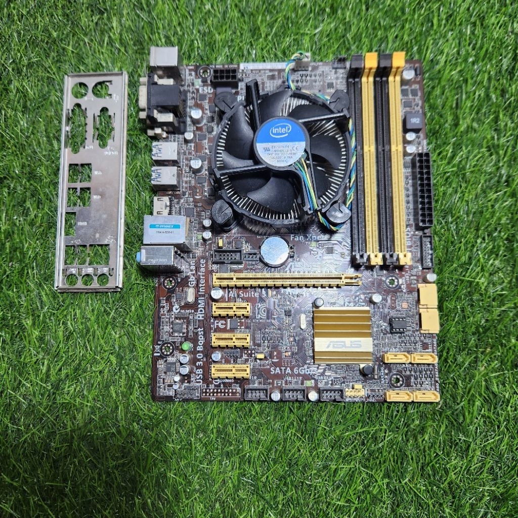 ASUS H87M-E+CPU i5 4440 4C 4T | Shopee Thailand