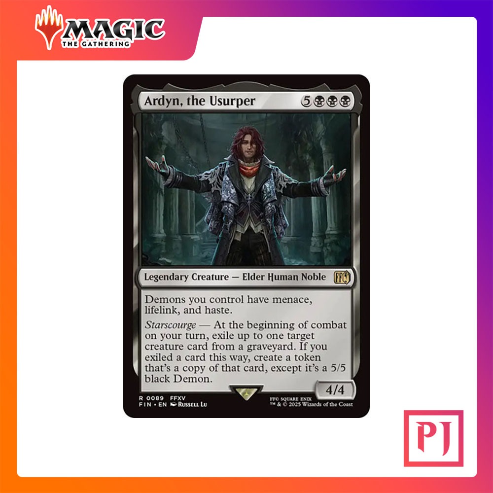 [MTG] Ardyn, the Usurper [FIN] [BLACK] [RARE] [NORMAL] [ENG] (การ์ดเม ...