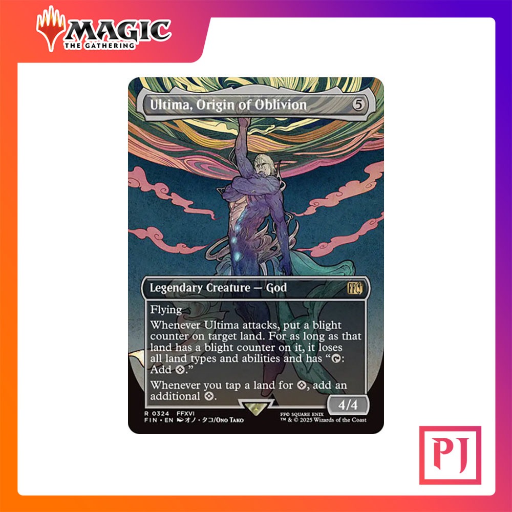 [MTG] Ultima, Origin of Oblivion (#324) (Borderless) [FIN] [CLEAR] [RARE] [NORMAL] [ENG] (Magic ...