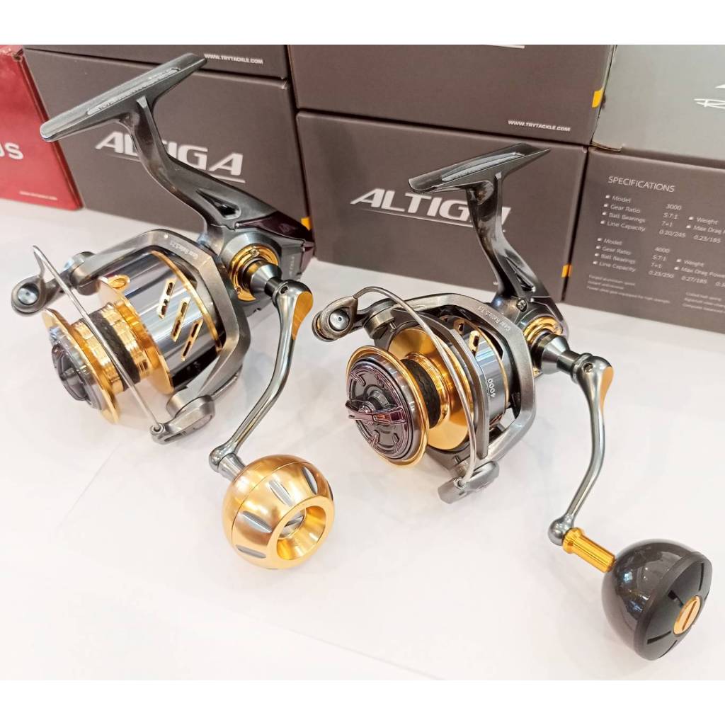 รอกสปิน RYOKO ALTIGA 4000-5000 รุ่นใหม่ล่าสุด ลูกปืน 7+1 ผ้าเบรกคาร์บอน ...