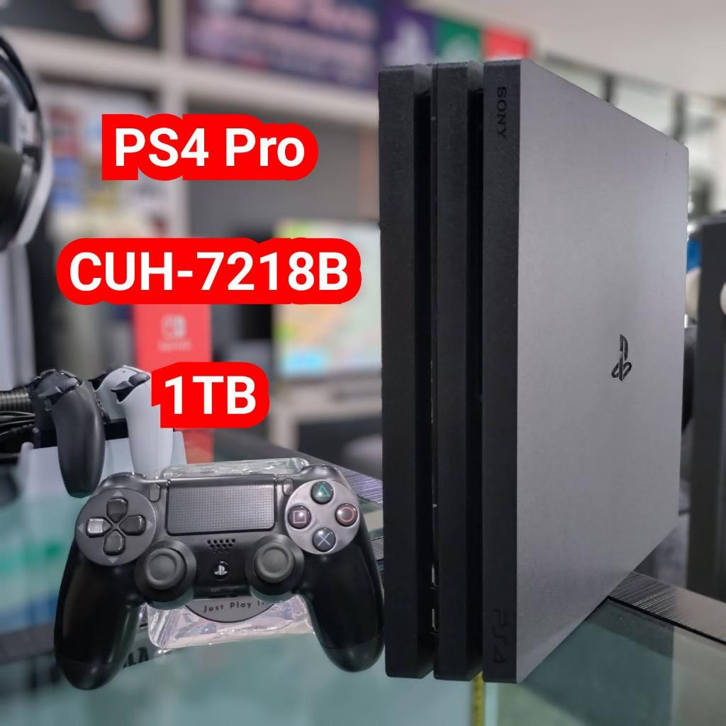 เครื่อง PS4 Pro มือ2 Playstation4 มือสอง (รุ่น CUH-7218B 1TB) | Shopee Thailand