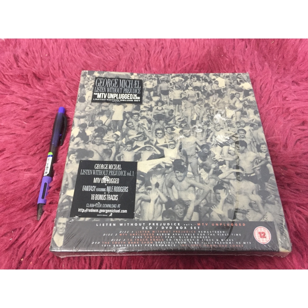 CD George Michael - Listen Without Prejudice + MTV Unplugged Ltd Ed ...