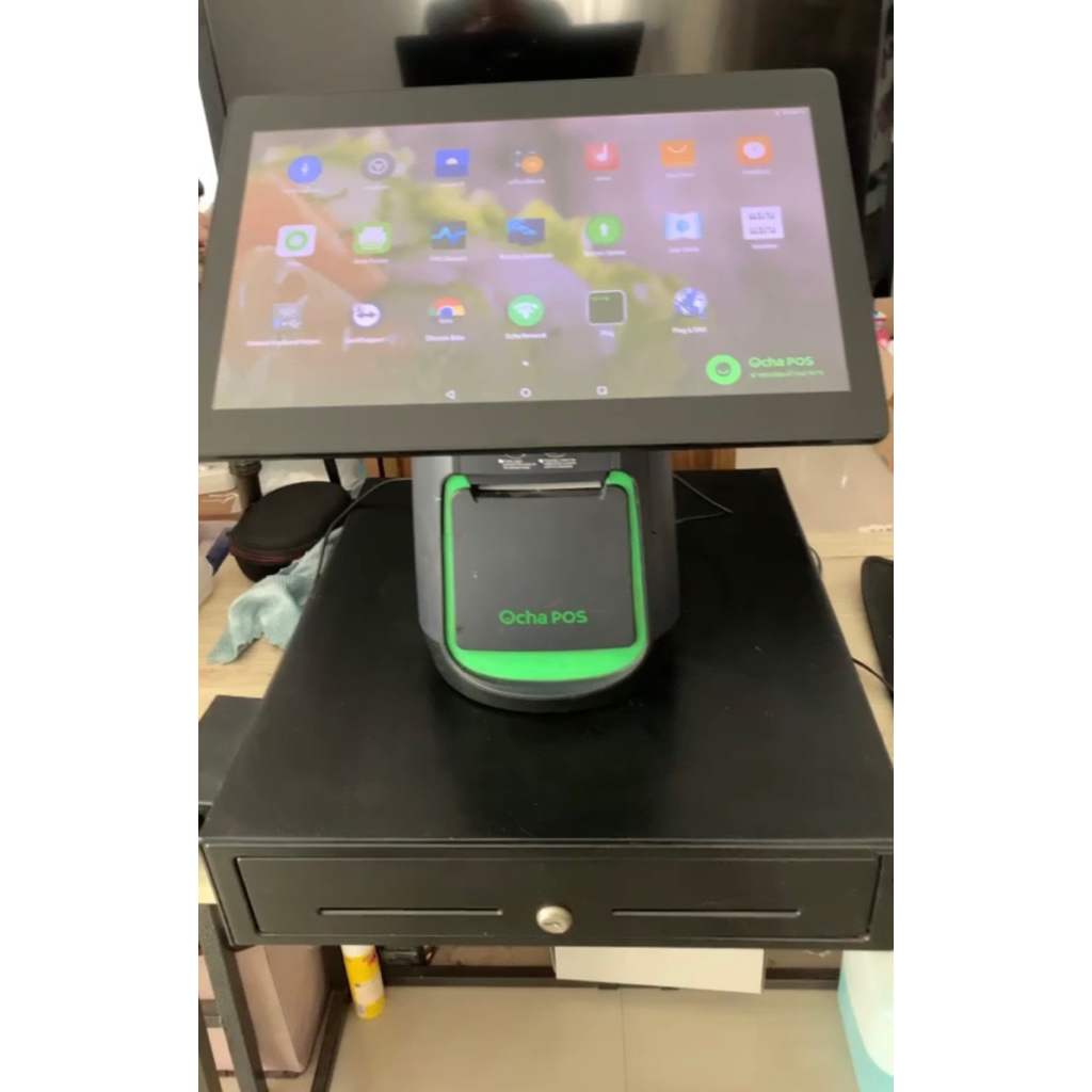 เครื่อง Sunmi T2 OCHA POS พร้อมลิ้นชักเก็บเก็บ (มือ2) | Shopee Thailand