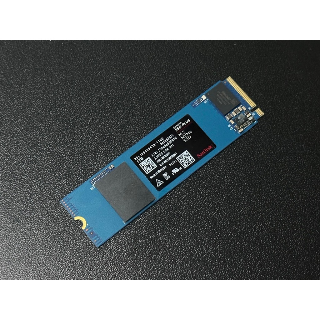 SSD (solid state drive) SANDISK SSD PLUS 1TB (SSD M.2 NVME GEN3 ...