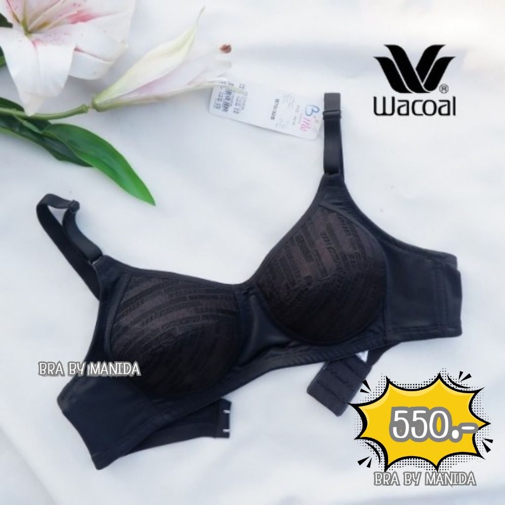 wacoal B'me ME1H40 งานใหม่ไม่มีตำหนิ ไม่มีโครง ฟองน้ำบาง ราคาเต็ม 550 บาท | Shopee Thailand